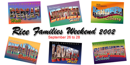 Families Weekend 2002