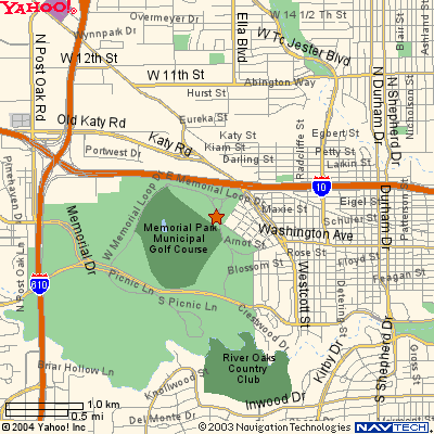 Memorial Park Map & Directions